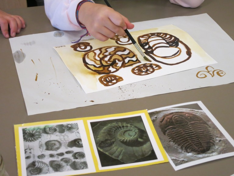 Art/Science: Fossil Study – Fuel the Maker in YOU
